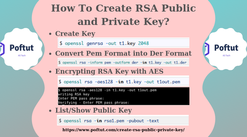 rsa私钥和公钥_如何创建RSA公钥和私钥？-CSDN博客