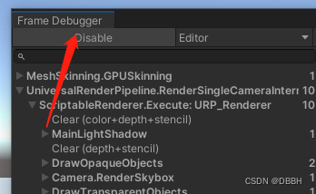 Unity学习记录使用frame debugger_unity framedebugger-CSDN博客