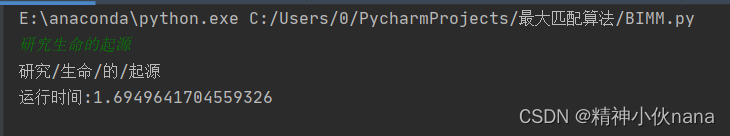 最大匹配算法(包含FMM、BMM、BIMM完整代码)-CSDN博客
