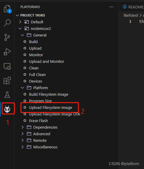 esp32(8266)如何在platformio中上传文件到单片机_platformio upload-CSDN博客
