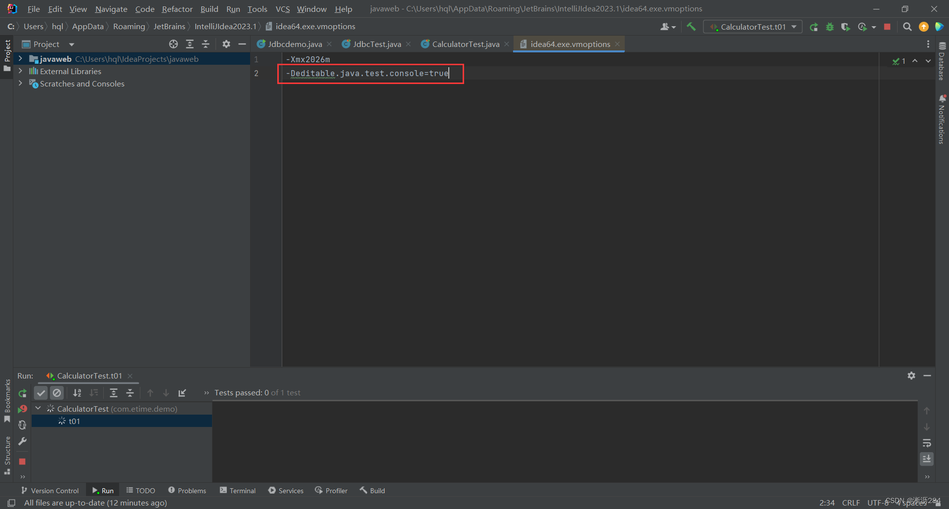 IDEA中单元测试使用Scanner控制台无法输入_idea scanner无法输入-CSDN博客