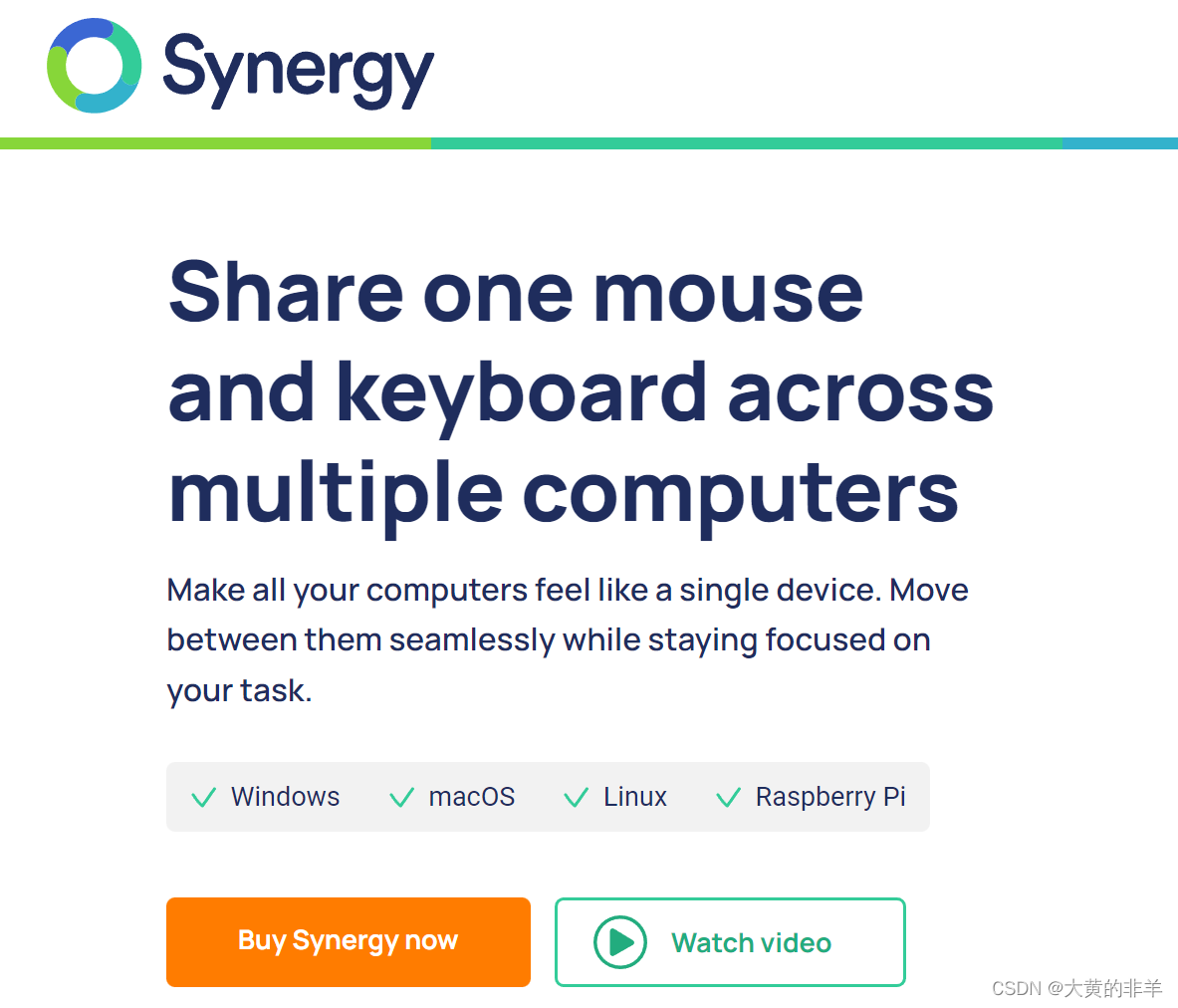 Windows和Ubuntu20.04安装Synergy_windows安装 synergy-CSDN博客