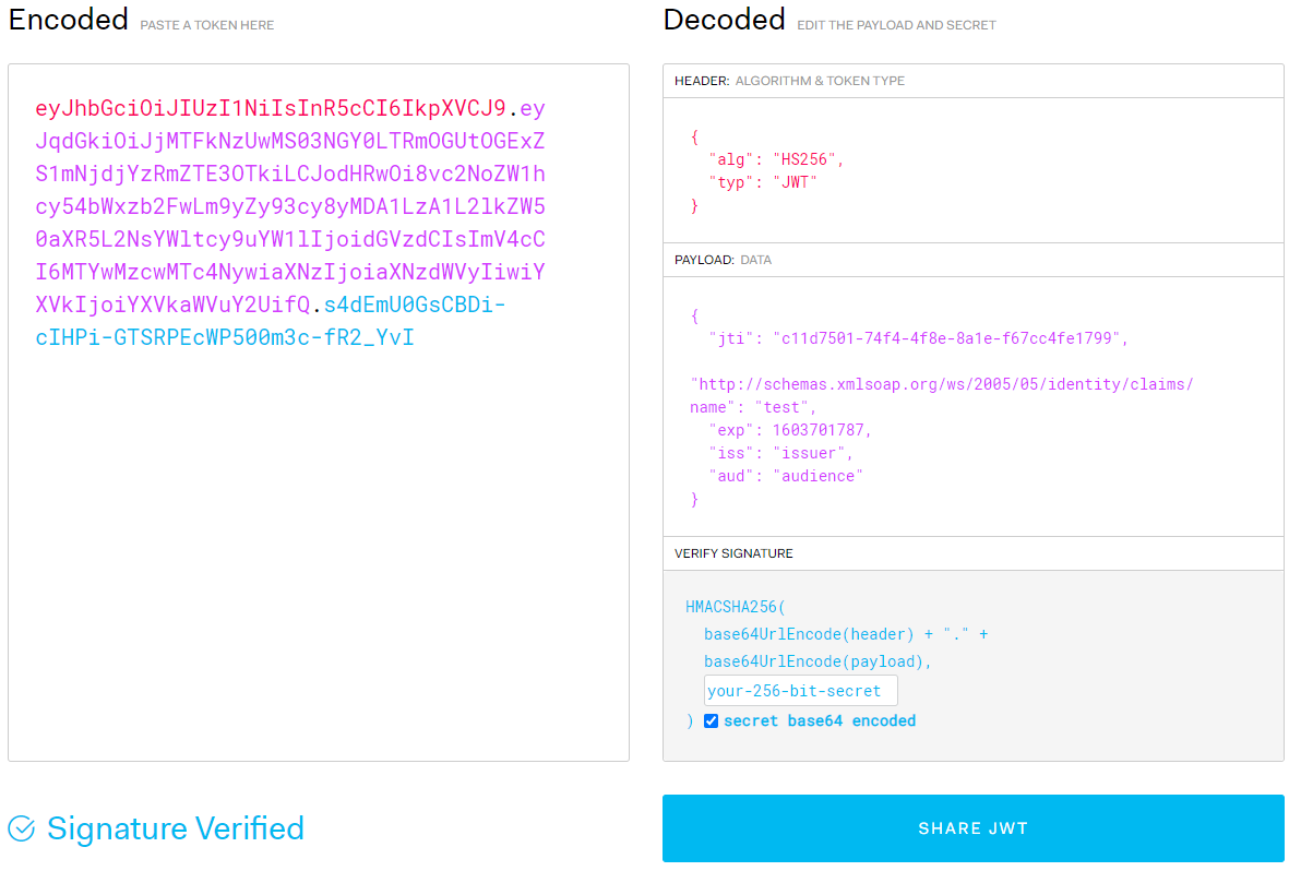 【AspNetCore】实现JWT(使用Microsoft.AspNetCore.Authentication.JwtBearer)-CSDN博客