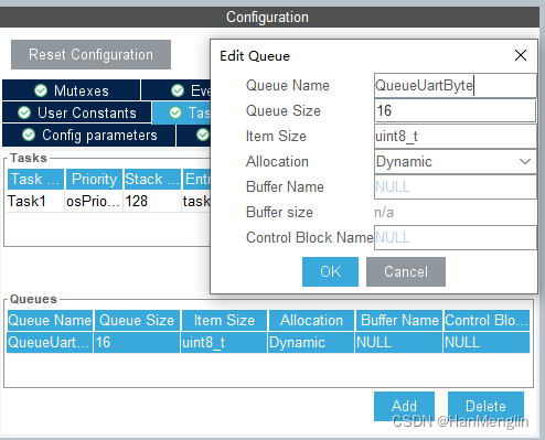 CMSIS/FreeRTOS中队列(Queue)的使用_osmessagequeueput-CSDN博客