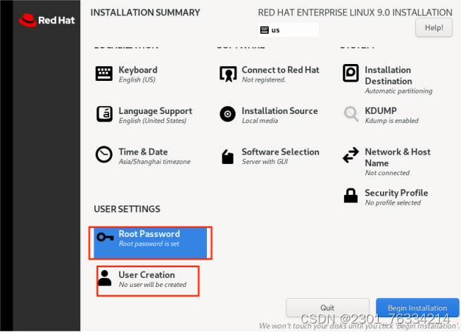 Redhat 9.0 的安装和Redhat账号的注册_redhat9.0-CSDN博客