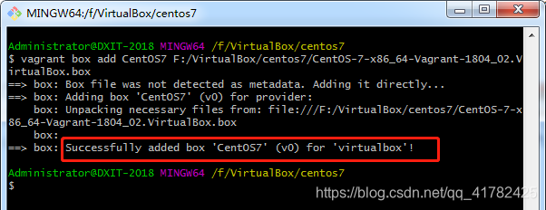Vagrant创建CentOS并部署安装Docker（2020实操图解）_centos vagrant docker-CSDN博客