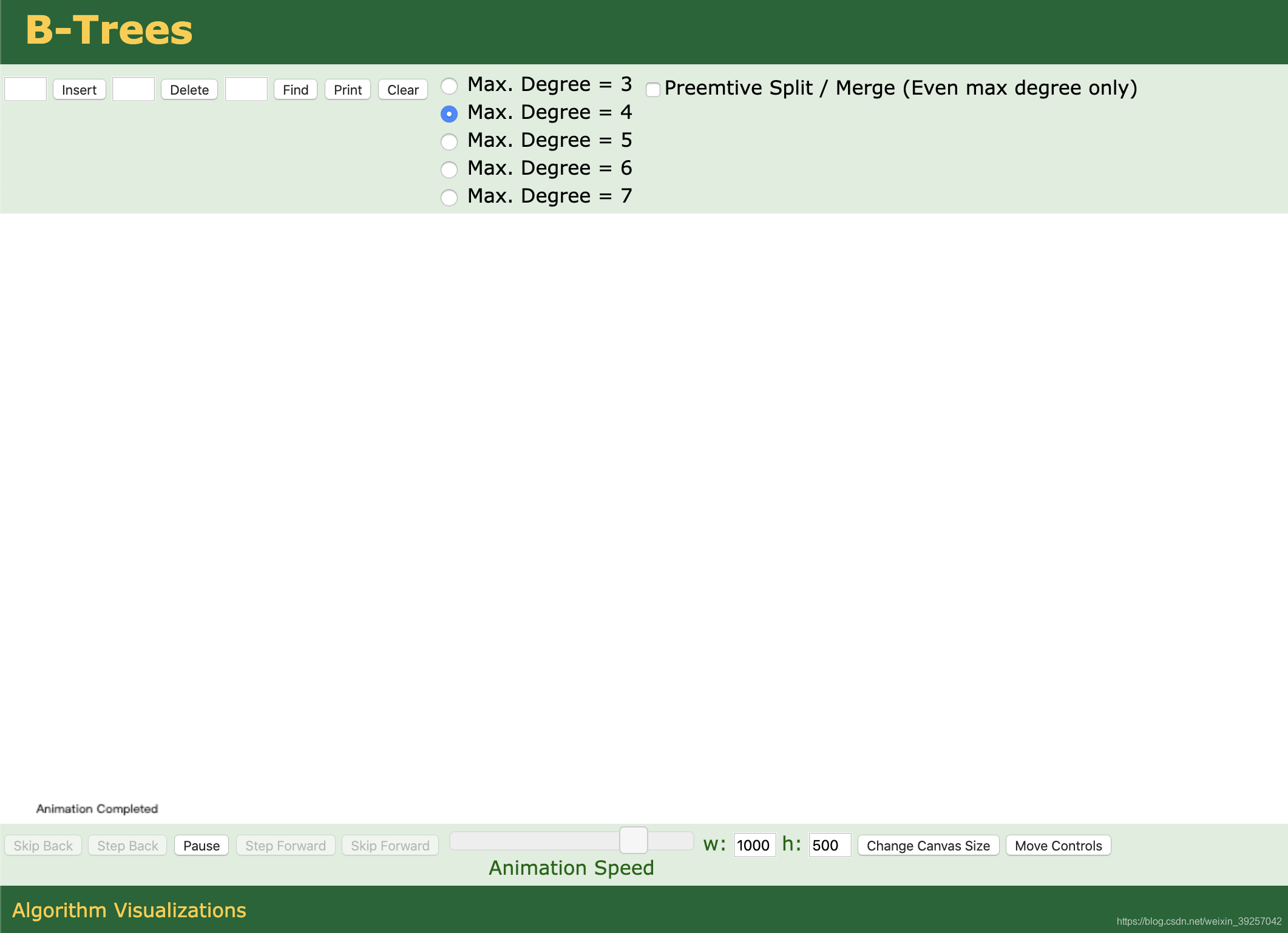 一个可视化B-tree的网站_btree在线-CSDN博客