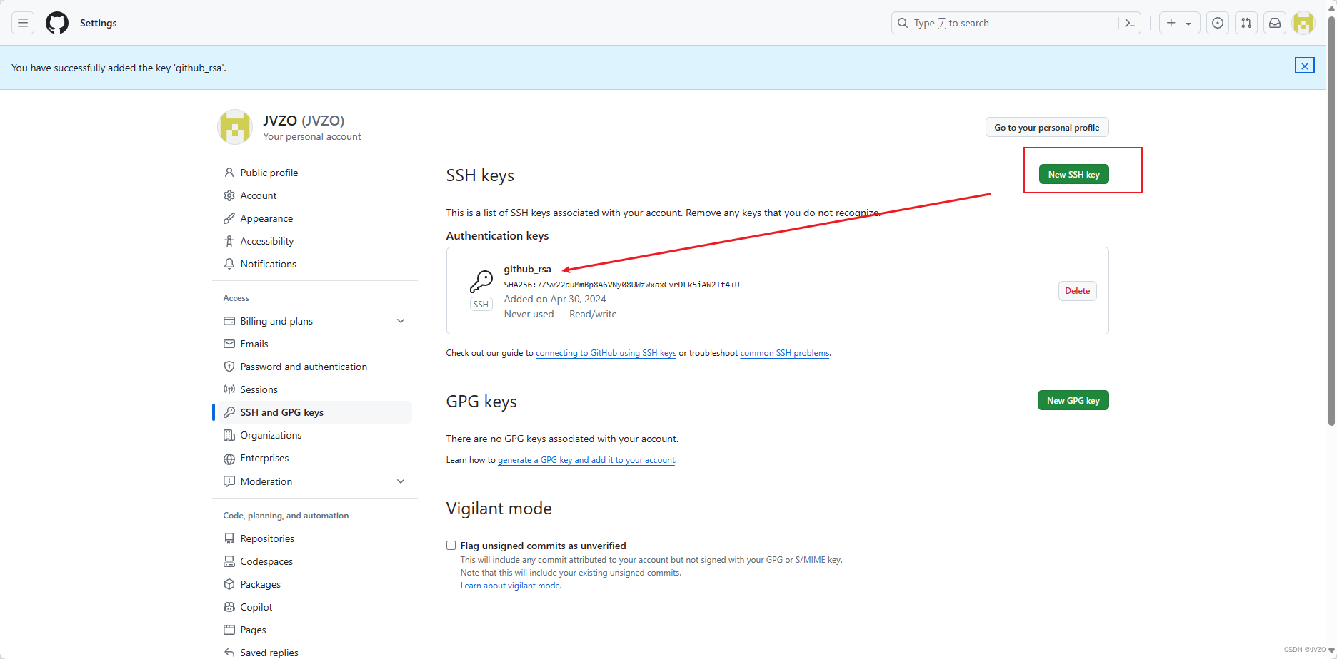 【Git】Git学习-10-11：GitHub，SHH配置，克隆仓库_git克隆ssh-CSDN博客