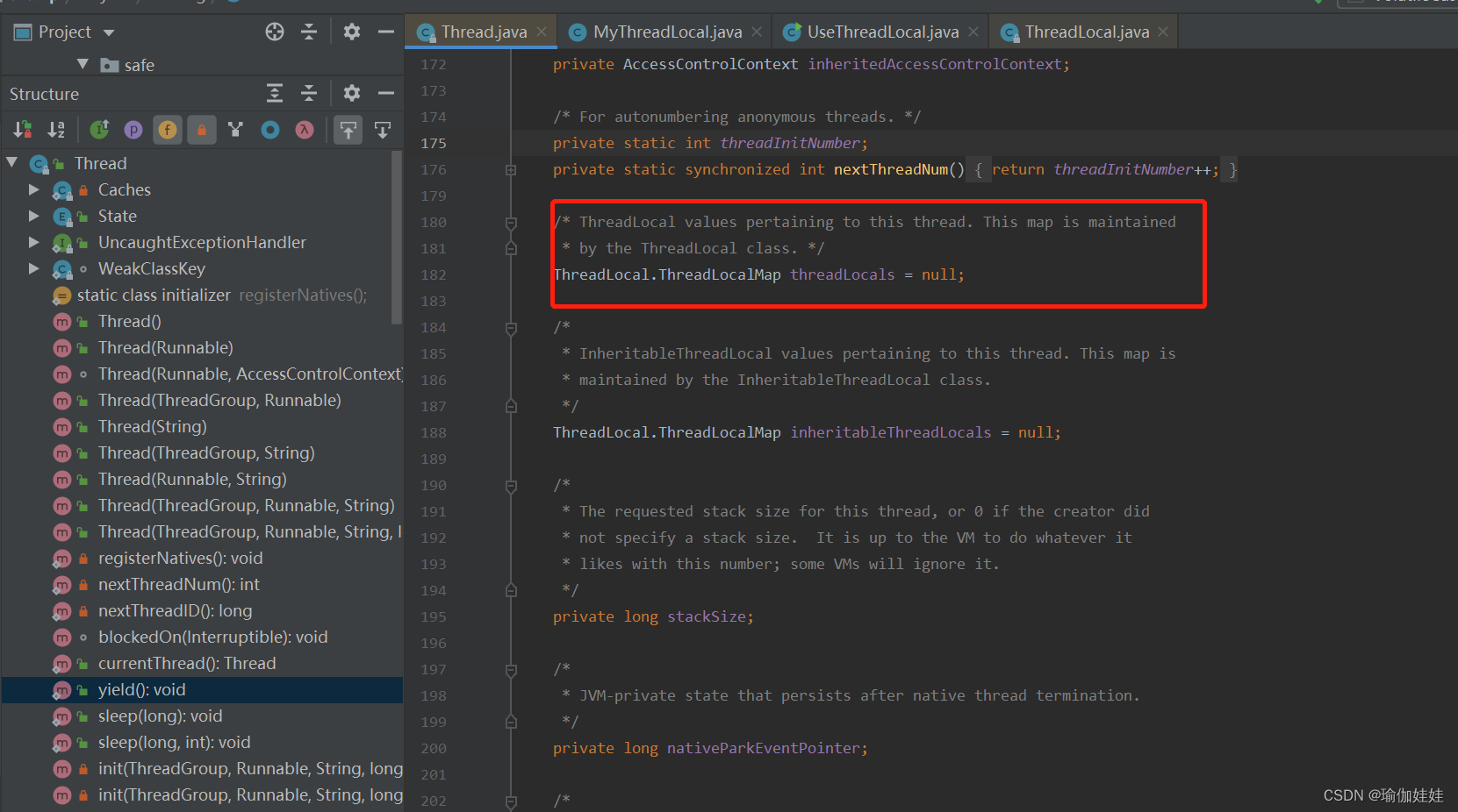 Thread的本地变量副本之ThreadLocal详解_线程变量副本-CSDN博客