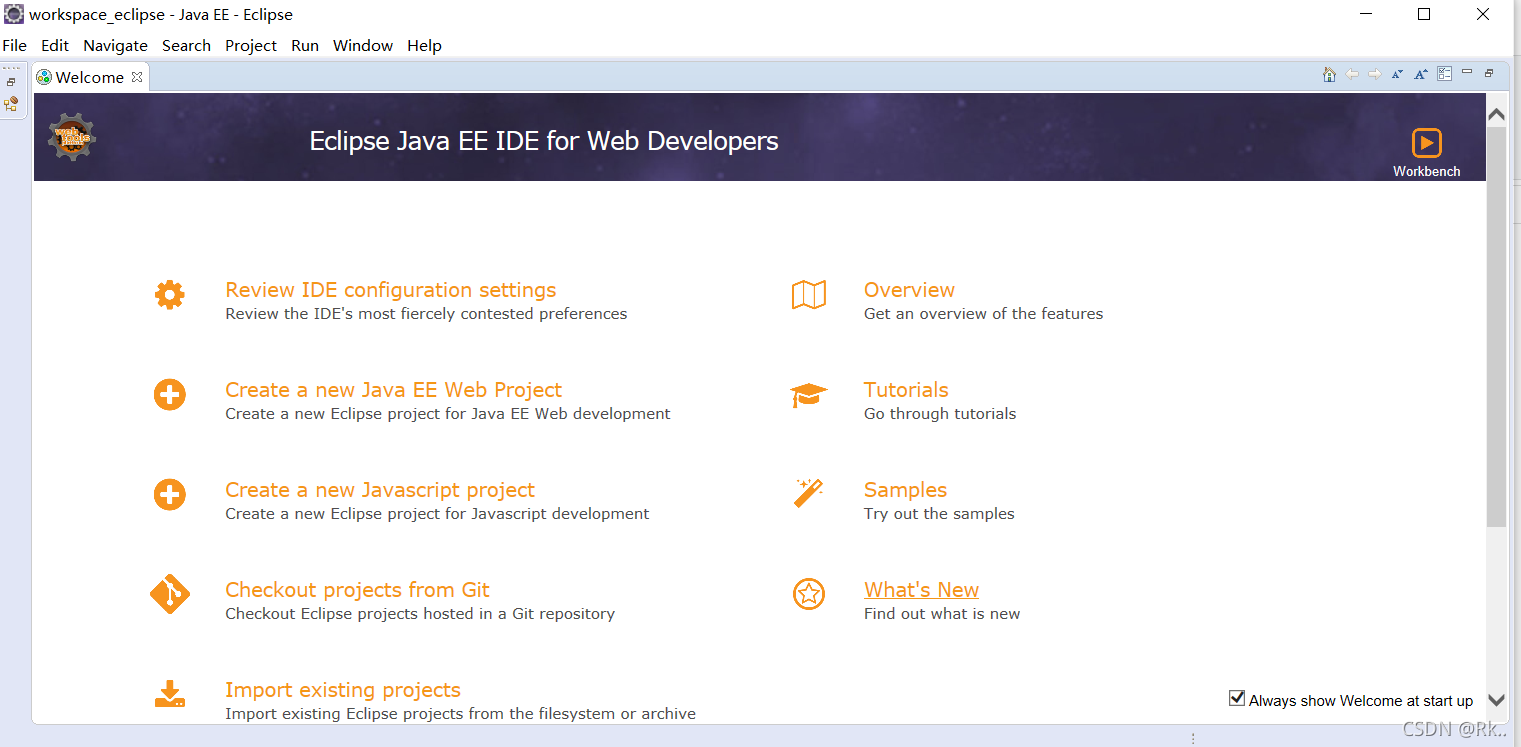 eclipse首次打开报错“An error has occurred. See the log file……”_an error has occurred. see the log ...