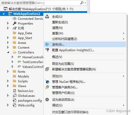 C# 搭建一个简单的WebApi项目23.10.10_c# webapi-CSDN博客