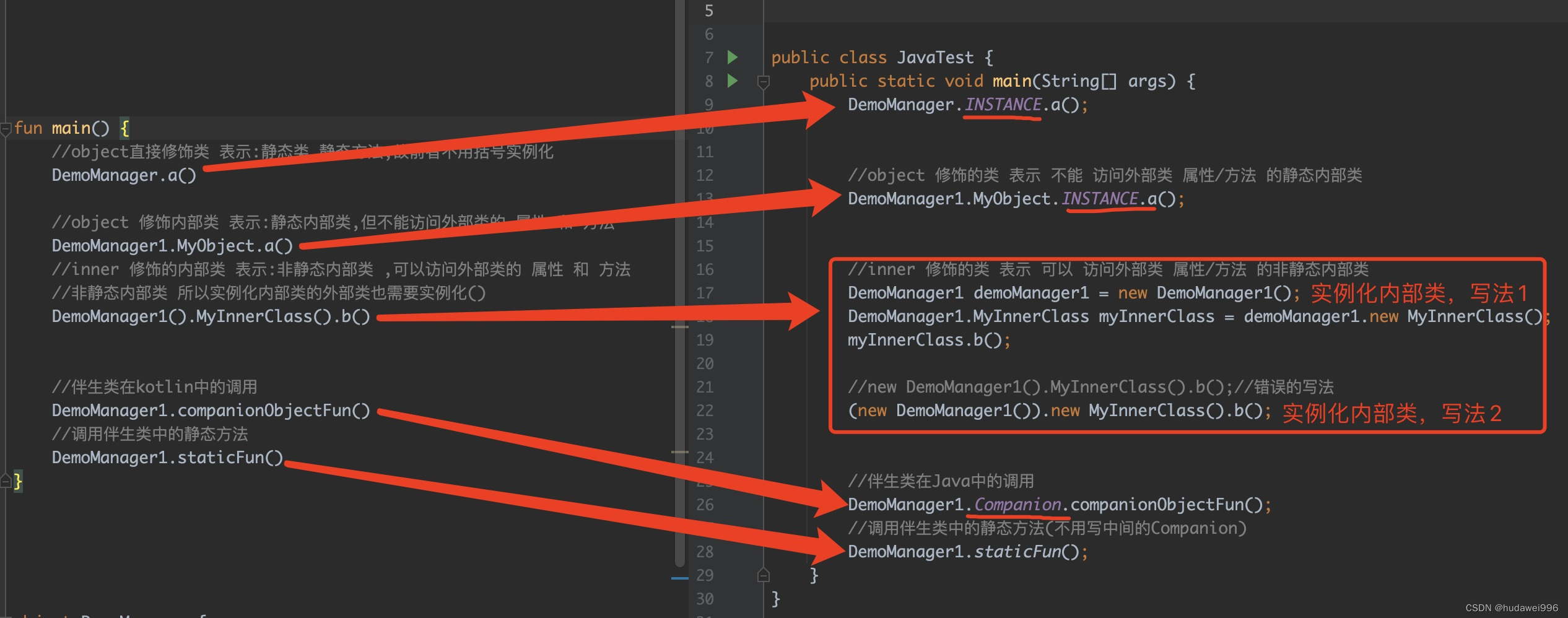 Kotlin中的object 与companion object的区别_android companion object-CSDN博客