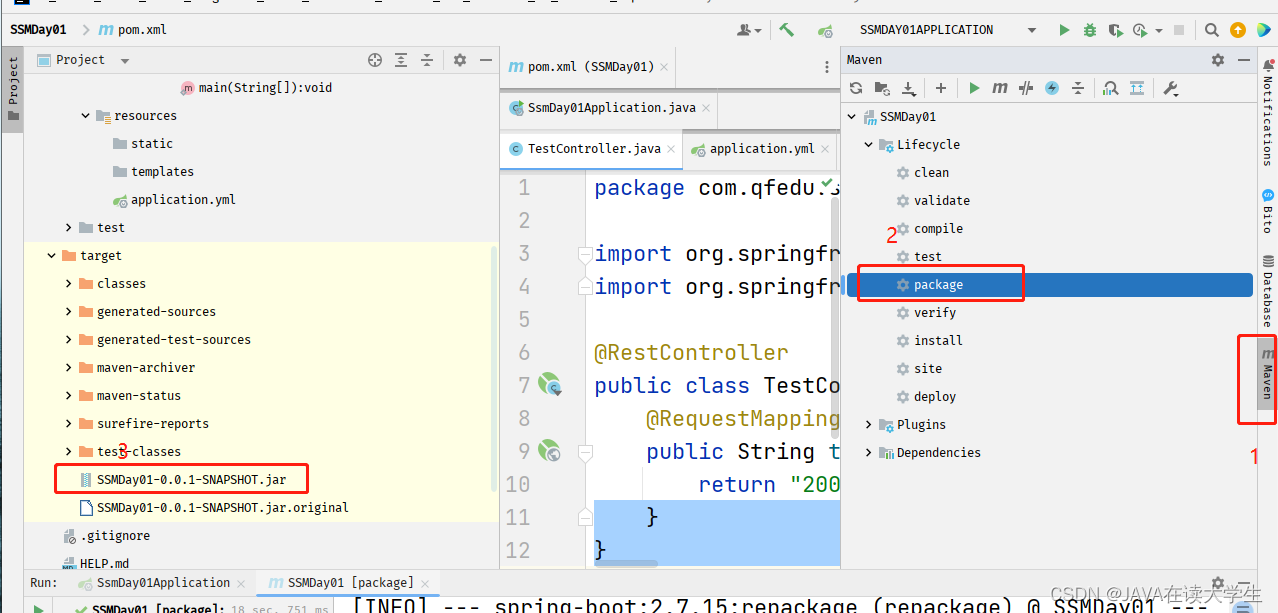 将SpringBoot项目部署至linux_springboot 发布到linux 客户端怎么访问-CSDN博客