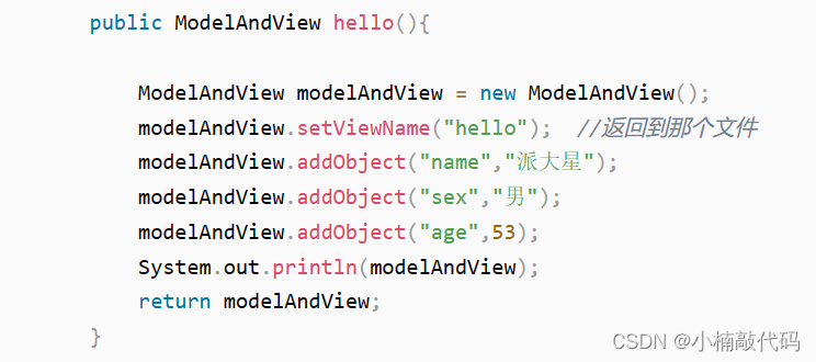 Model和ModelAndView-CSDN博客