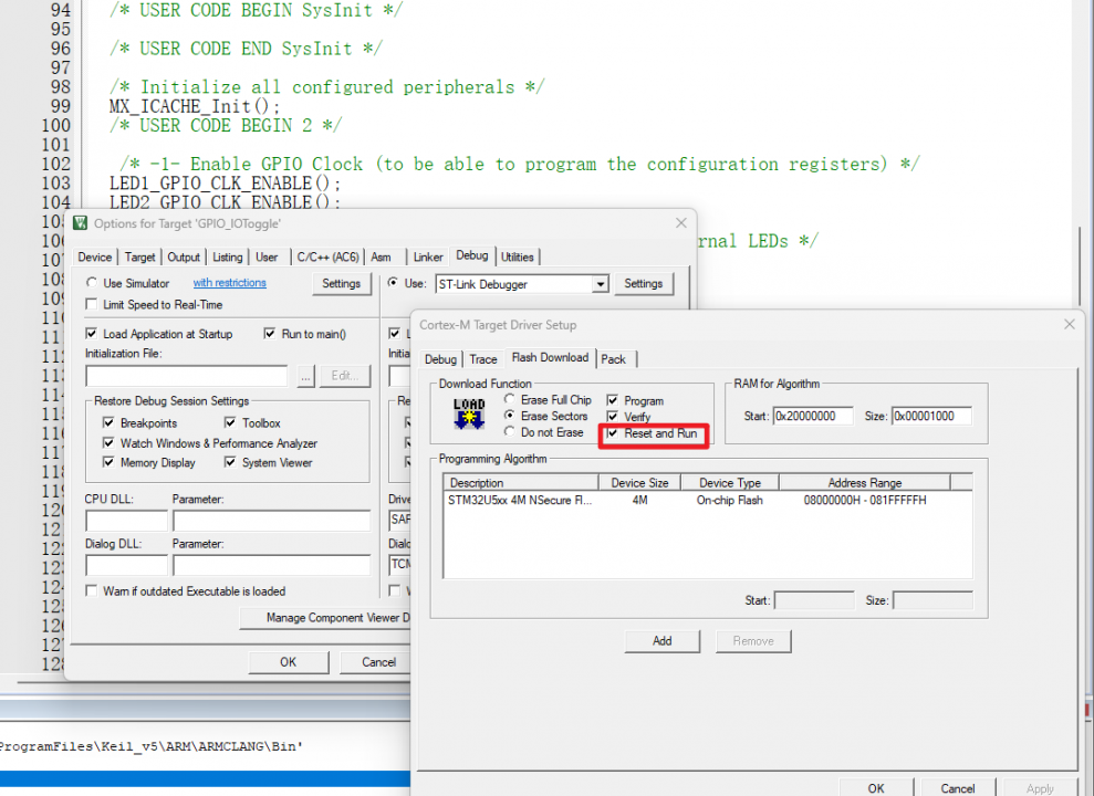[STM32U5]【NUCLEO-U5A5ZJ-Q测评】-2-Keil开发环境搭建_programming done erase done-CSDN博客