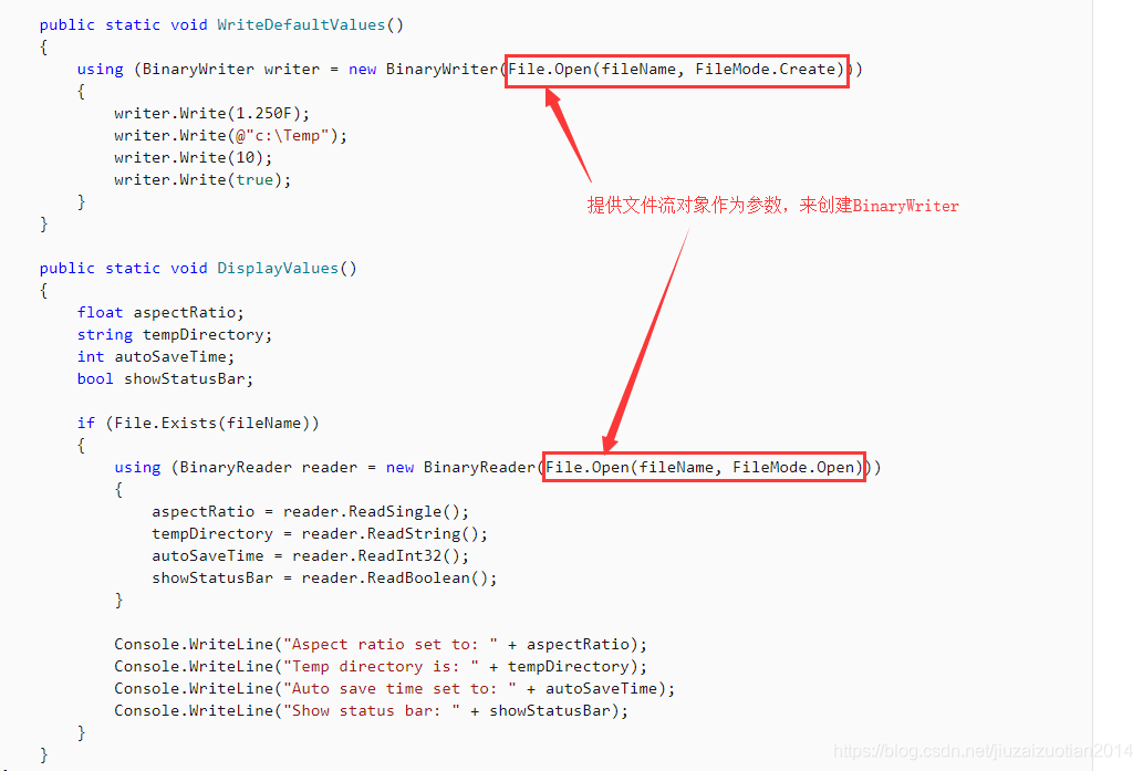 C#流操作之四：二进制写入器BinaryWriter_c# binarywirte-CSDN博客