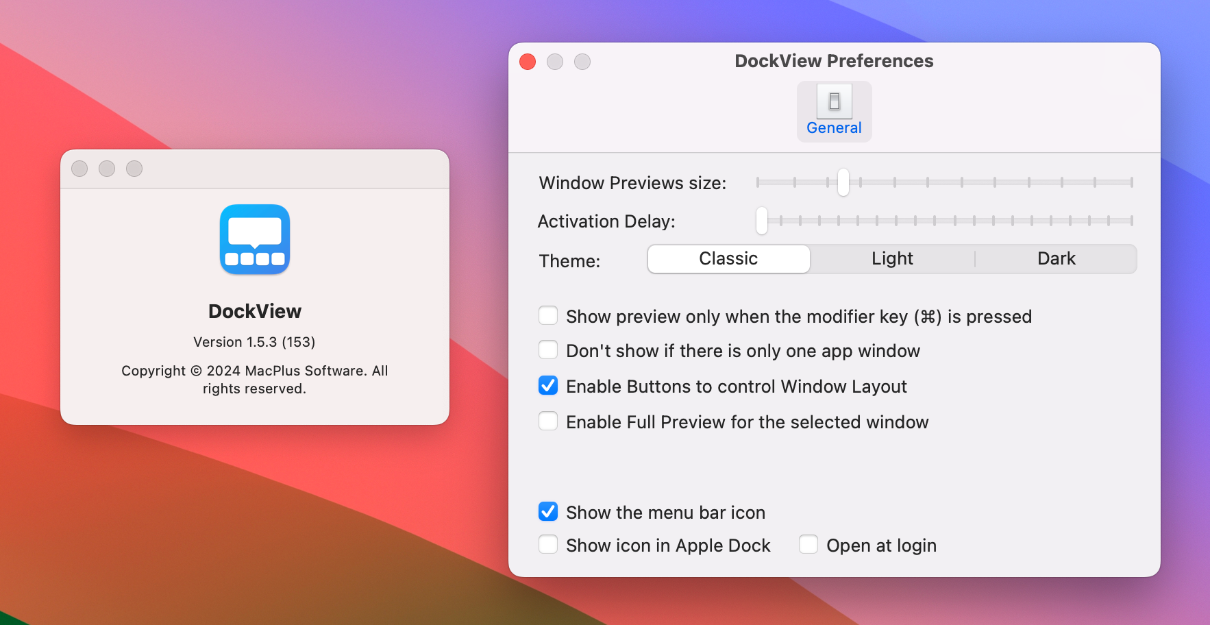 DockView for Mac v1.5.3 - Dock窗口预览工具-CSDN博客