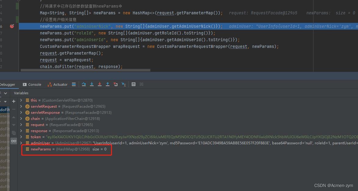通过实现Filter与HttpServletRequestWrapper修改servlet请求中的getParameterMap参数_req.getparameter 改里面的参数-CSDN博客