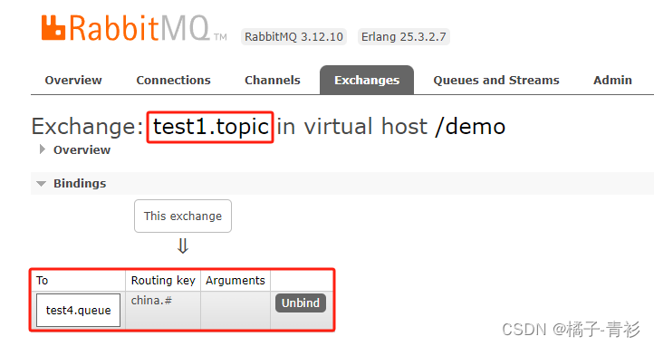 RabbitMQ入门指南(五)：Java声明队列、交换机以及绑定_java rabbitmq 绑定通道-CSDN博客