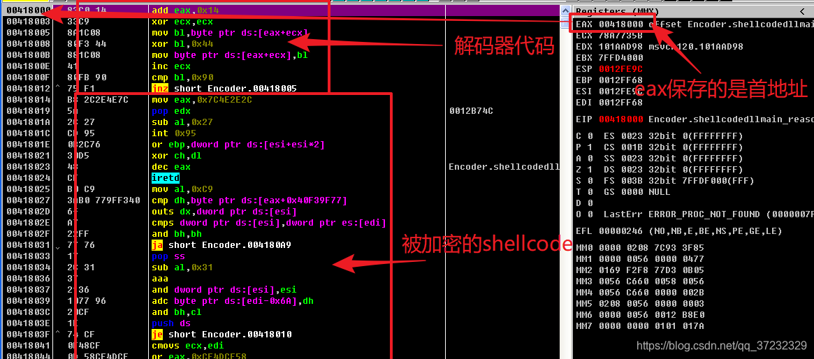 0day安全阅读笔记[2]通过加解密保护shellcode_x2d"^"x4c-CSDN博客