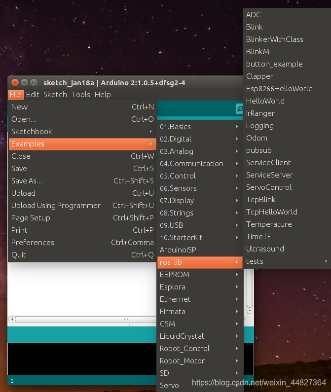 ROS与Arduino：Arduino IDE的配置安装+实现简单串口通讯_ros-kinetic-rosserial-arduino-CSDN博客