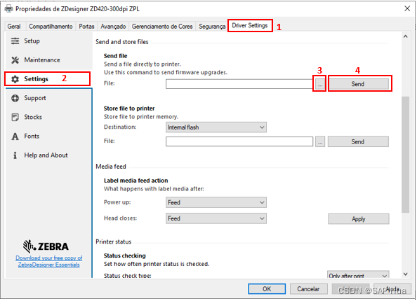 Zebra Setup Utilities: 将文件发送到打印机增加字体-CSDN博客