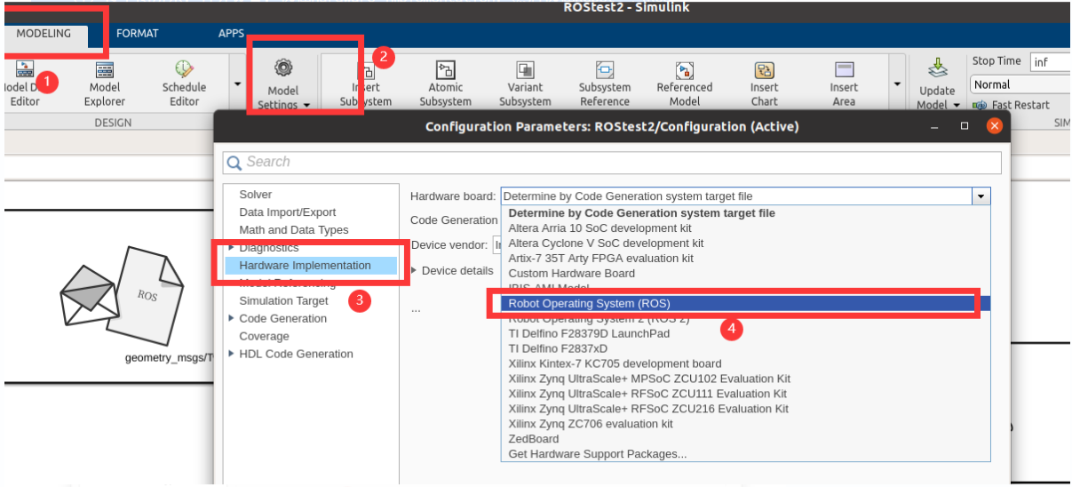 MATLAB与ROS联合仿真——Simulink生成ROS代码_matlab转ros代码-CSDN博客