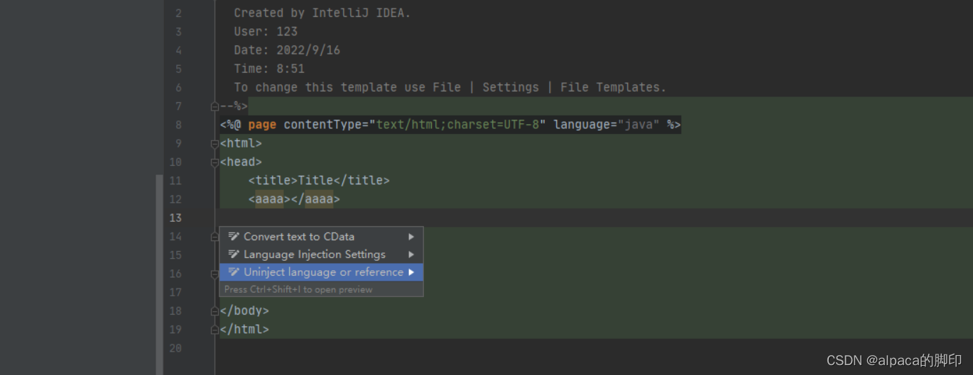 解决IDEA jsp内置灰色问题,jsp写java脚本无自动提示问题_idea社区版jsp提示-CSDN博客