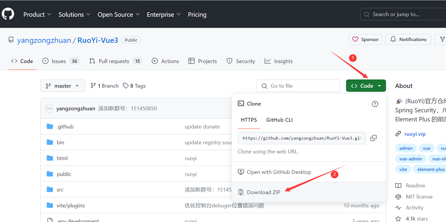 【若依Java】15分钟玩转若依二次开发，新手小白半小时实现前后端分离项目，springboot+vue3+Element Plus+vite实现Java项目和管理后台网站功能...-CSDN博客