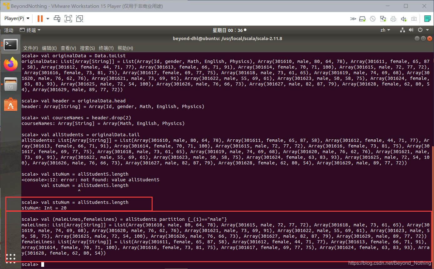 Spark And Scala Scala编程案例统计学生成绩scala实验一2 利用rdd和pairrdd学生信息统计 Csdn博客