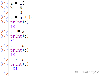 python学习笔记6——常用操作符_python中操作符有哪些-CSDN博客