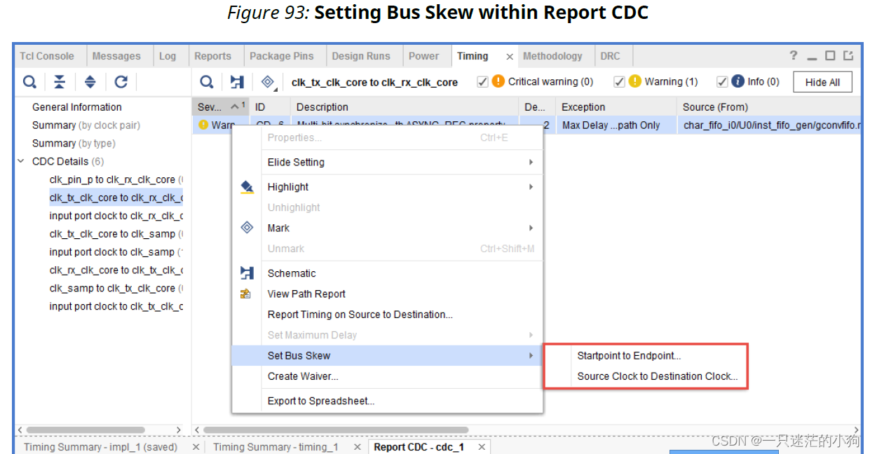 Xilinx CDC Constraints(ug903: Chapter6 )_ug903 xilinx-CSDN博客
