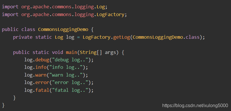 日志框架介绍及使用_logfactory-CSDN博客