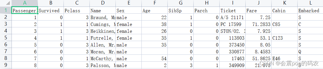 Kaggle实战（二）泰坦尼克号生还人数预测泰坦尼克乘客数据分析生还率 著名的数据分析竞赛网站kaggle上举行了很多数 Csdn博客