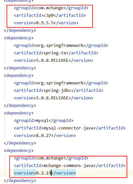 bug:Caused by: java.lang.ClassNotFoundException: com.mchange.v2.cfg.MConfig-CSDN博客