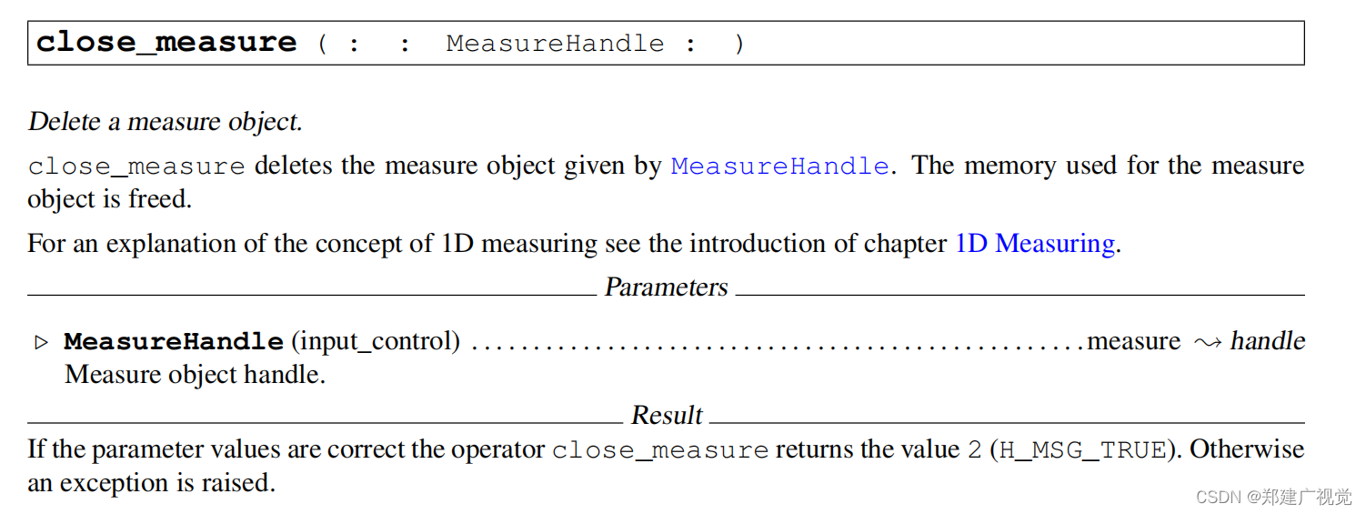 Halcon Referencehdevelop翻译chapter1 1d Measuring二 Csdn博客 