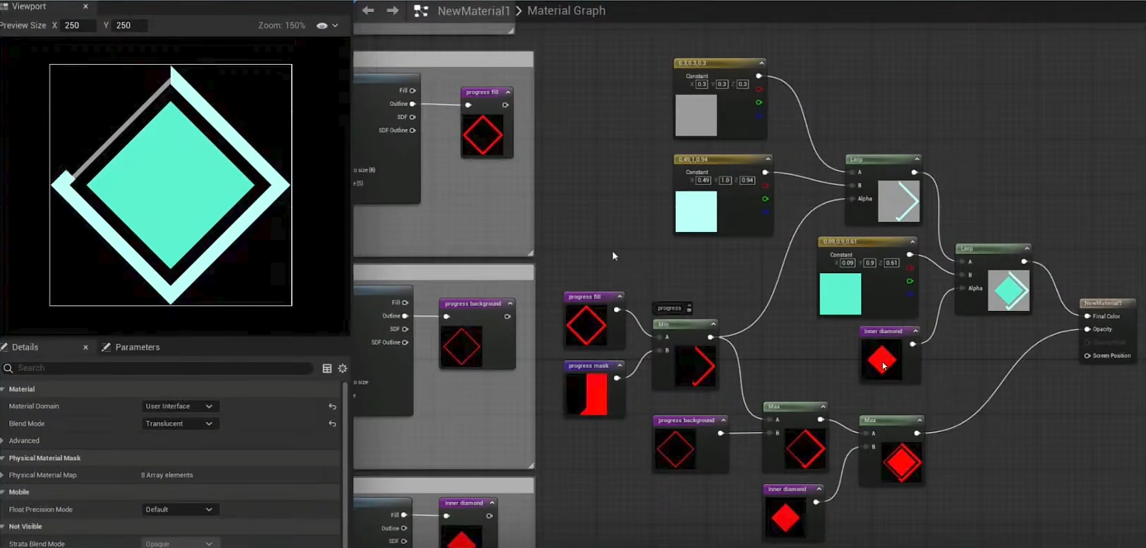 UE5 - UI Material Lab 学习笔记-CSDN博客