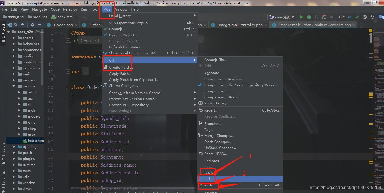 phpstorm之git的使用_mac phpstrom 2022.2.2 如何比较分支-CSDN博客