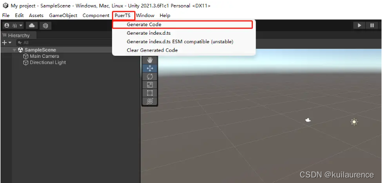 Unity使用puerTS使用typescript_unity puerts-CSDN博客