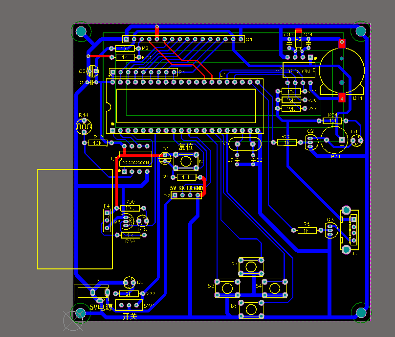 基于51单片机pwm调光护眼台灯智能检测光强光控灯设计proteus仿真原理图PCB_51单片机感光-CSDN博客