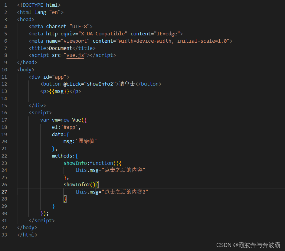 Vue入门 methods方法_vue method img-CSDN博客