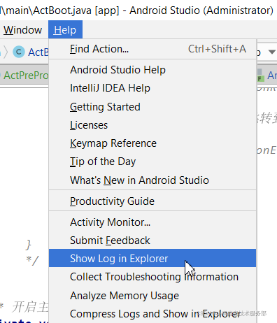 Android Studio中查看idea.log_android studio idea.log-CSDN博客