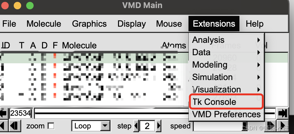 mac：vmd中安装密度分析插件（vmd density profile tool）_vmd如何加载插件-CSDN博客