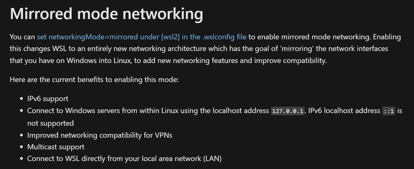 基于Windows11的WSL2 mirrored模式搭建嵌入式Linux开发环境_wsl mirrored-CSDN博客