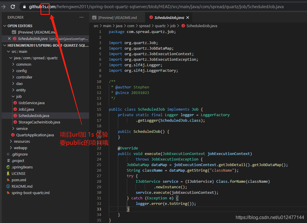 GitHub +1s，使用在线 VS Code 打开 GitHub 上的代码，牛！_bing github1s tk-CSDN博客