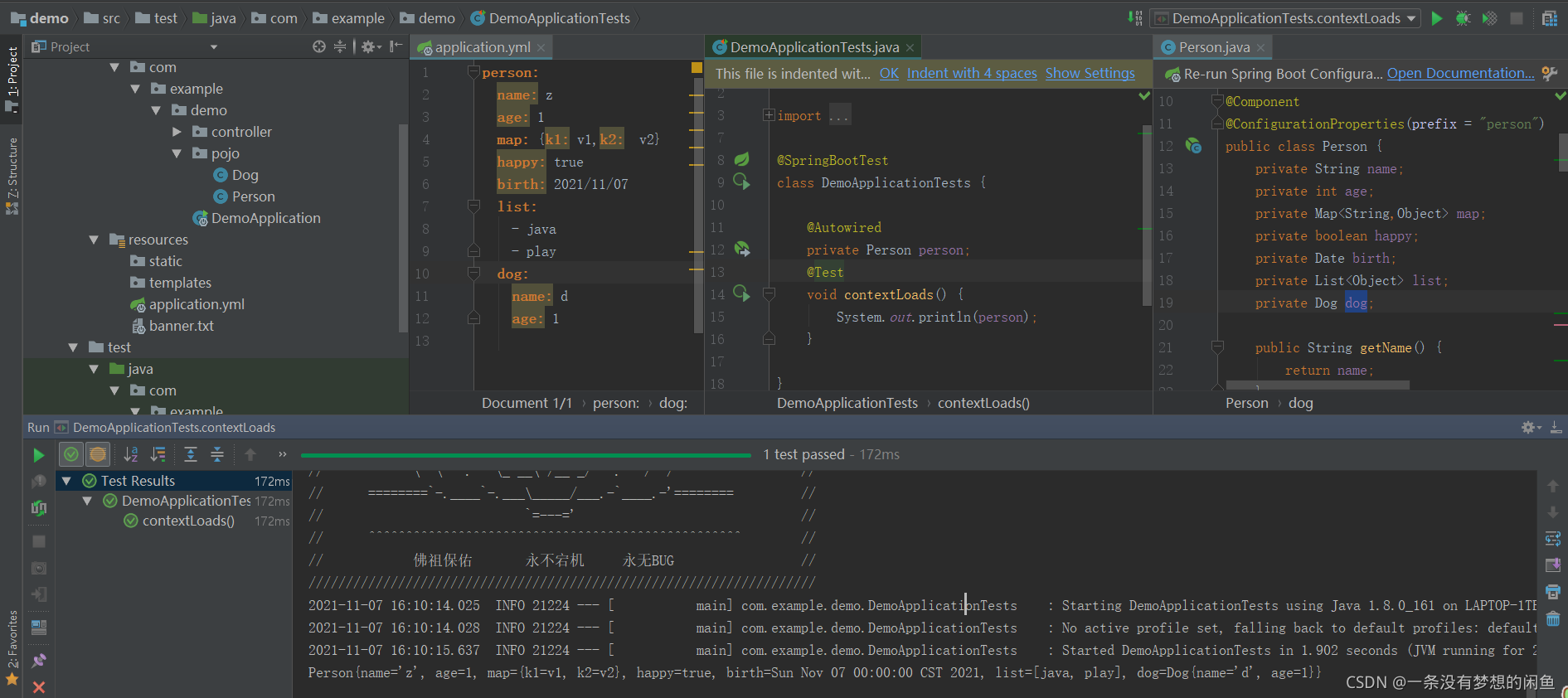 SpringBoot-配置文件_unconditional classes-CSDN博客