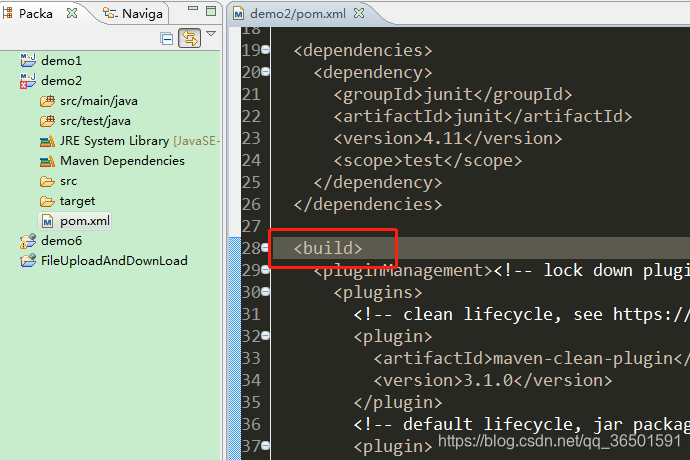 新建java Maven项目报错 CoreException: Could not get the value for parameter compilerId for plugin ...