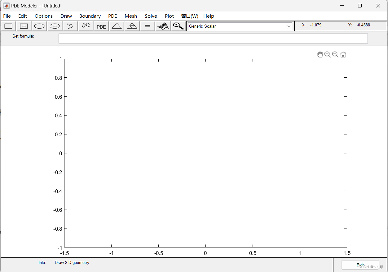 规则与不规则波导本征值问题有限元求解（利用Matlab pdetool）_采用有限元法求解te和tm的特征值问题 尺寸为1cm × 2cm的矩形波导的偏振。将你的-CSDN博客