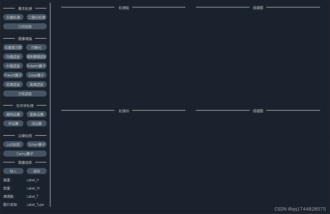 基于pythonopencvpyqt5数字图像处理系统python Pyqt5 Opencv Csdn博客