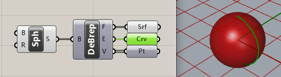 Grasshopper 学习笔记 2 Geometry 几何体（基本几何体、相关操作、自由曲面）_grasshopper 中boundary ...